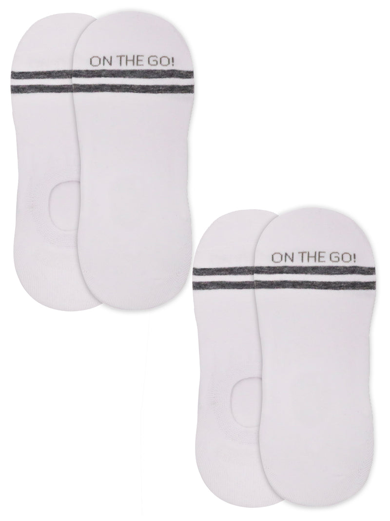 On The Go Men's Invisible Socks (2 Pair Pack) – No Show Socks for ...