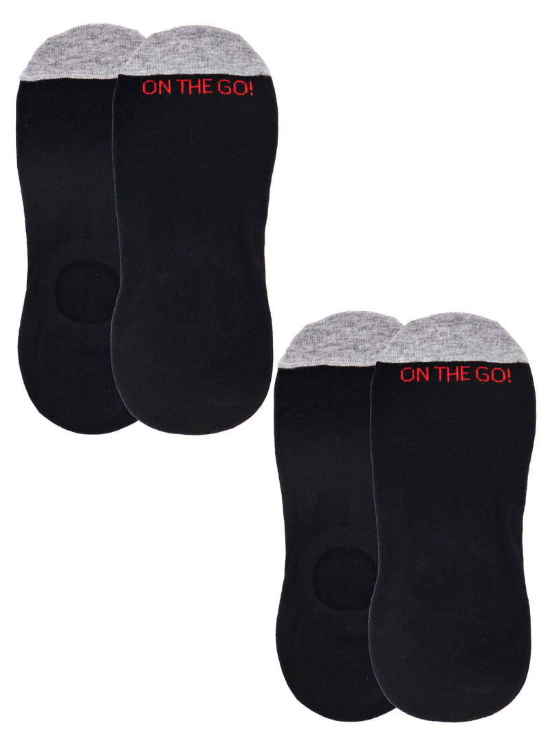 On The Go Men's Invisible Socks (2 Pair Pack) – No Show Socks for ...